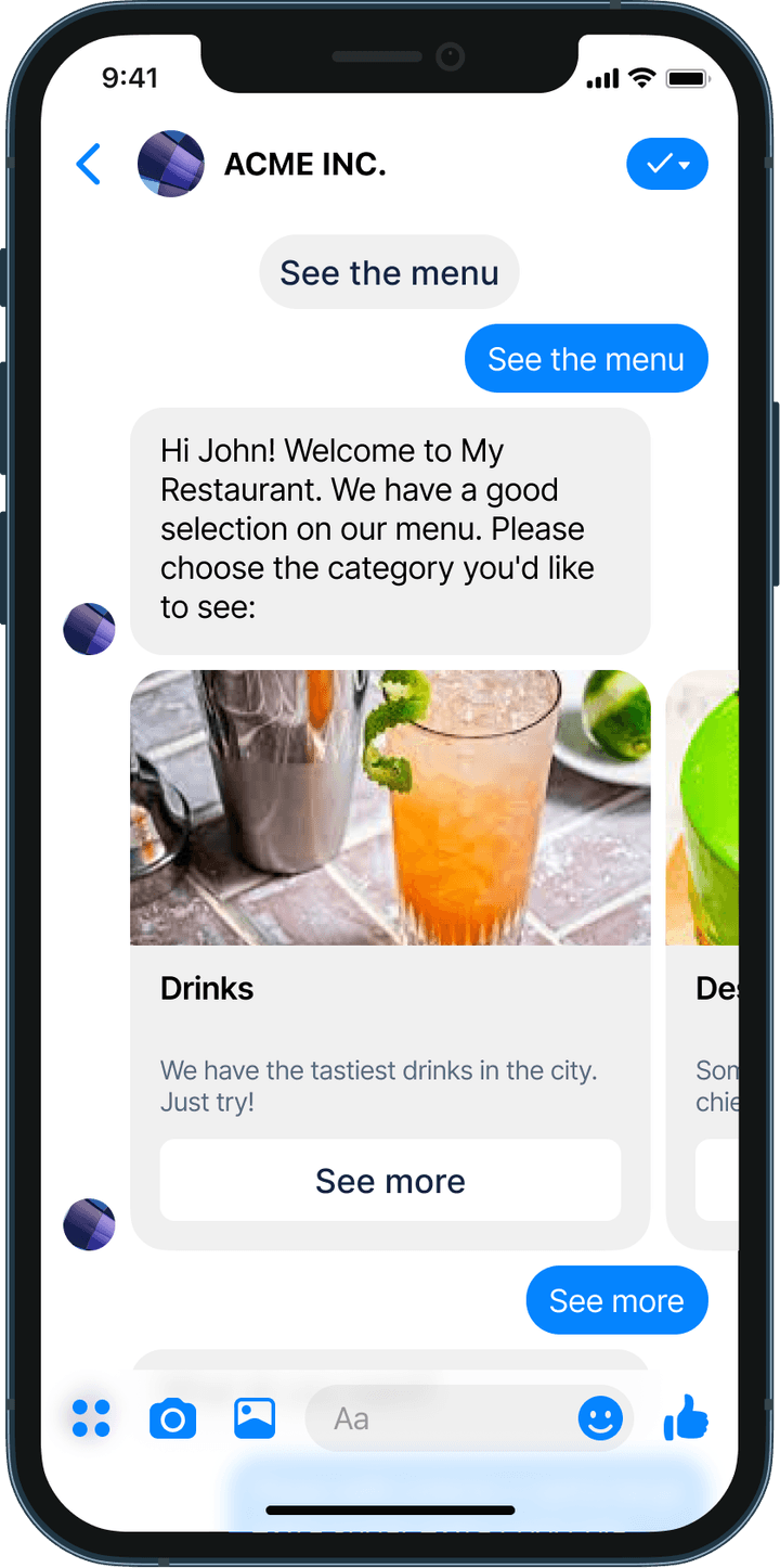 The Best Restaurant & Cafe Chatbot Templates