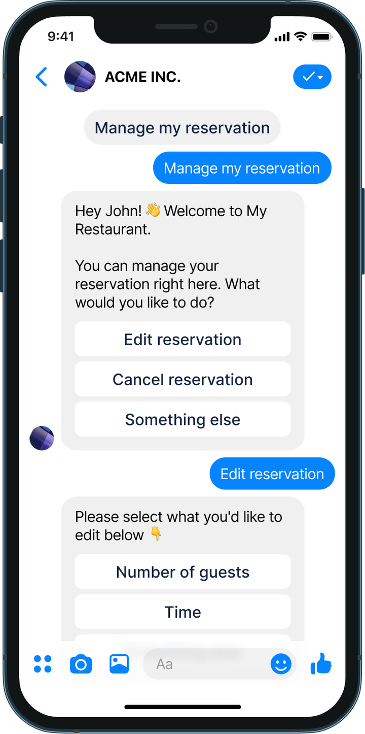 The Best Restaurant & Cafe Chatbot Templates